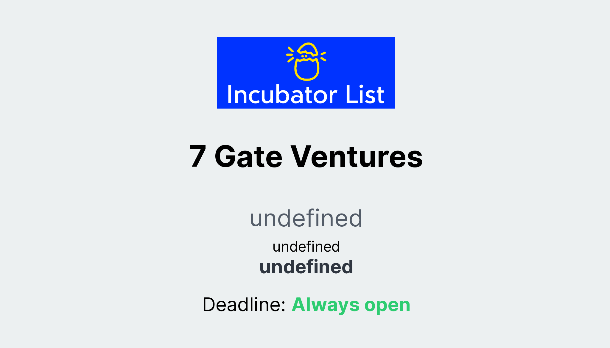 7 Gate Ventures.png?&md=1&fontSize=100px&description=&city=&status ...