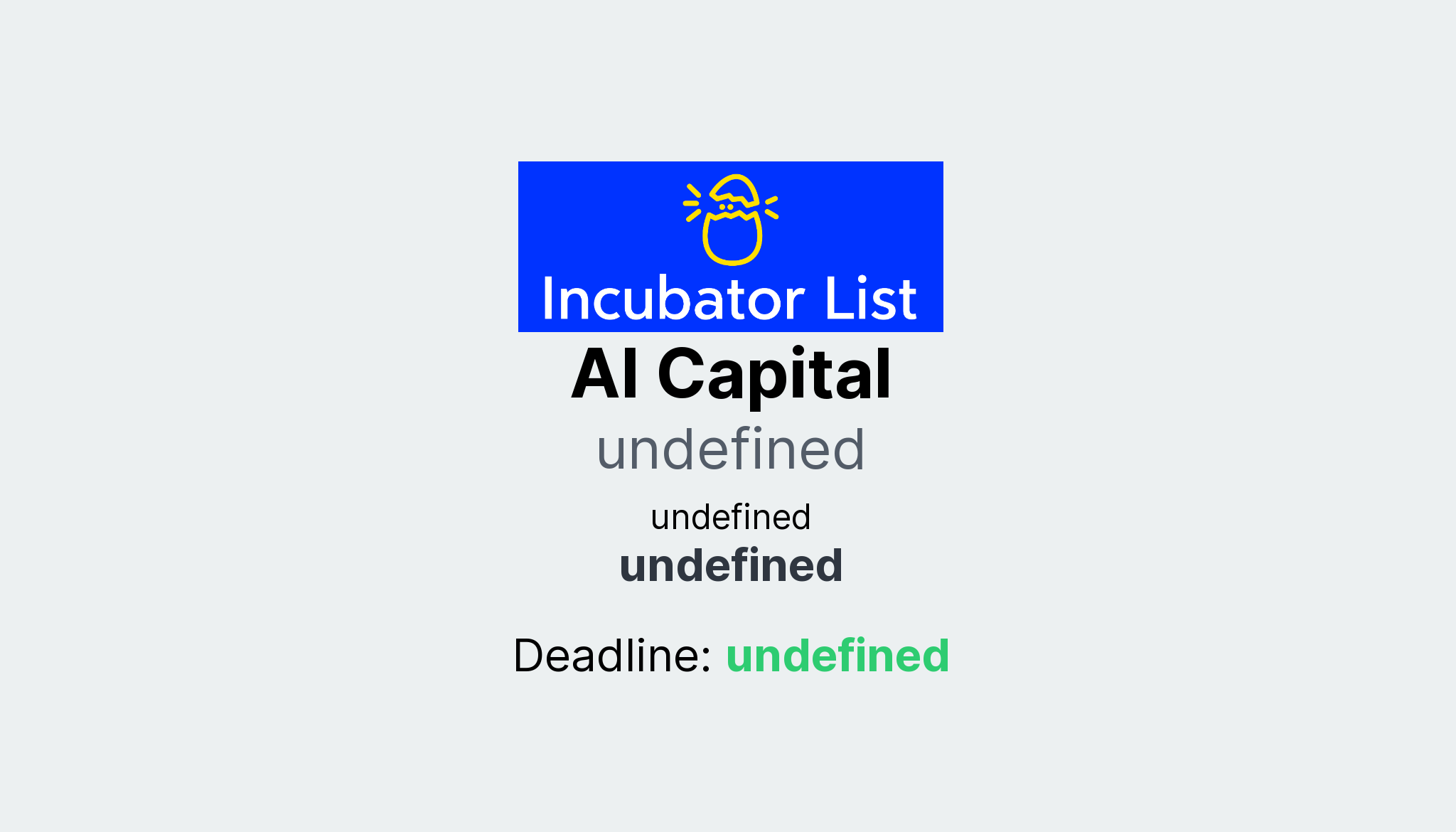 AI Capital - Key Information