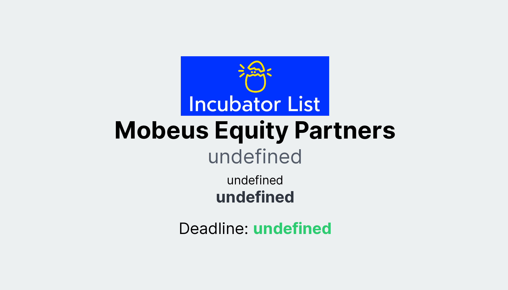 Mobeus Equity Partners - Key Information