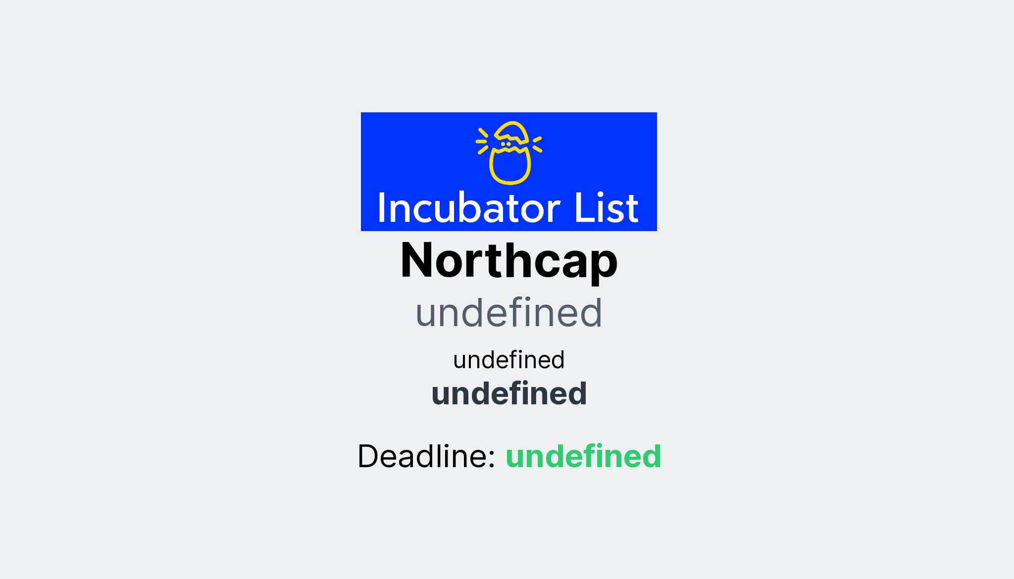 Northcap - Key Information